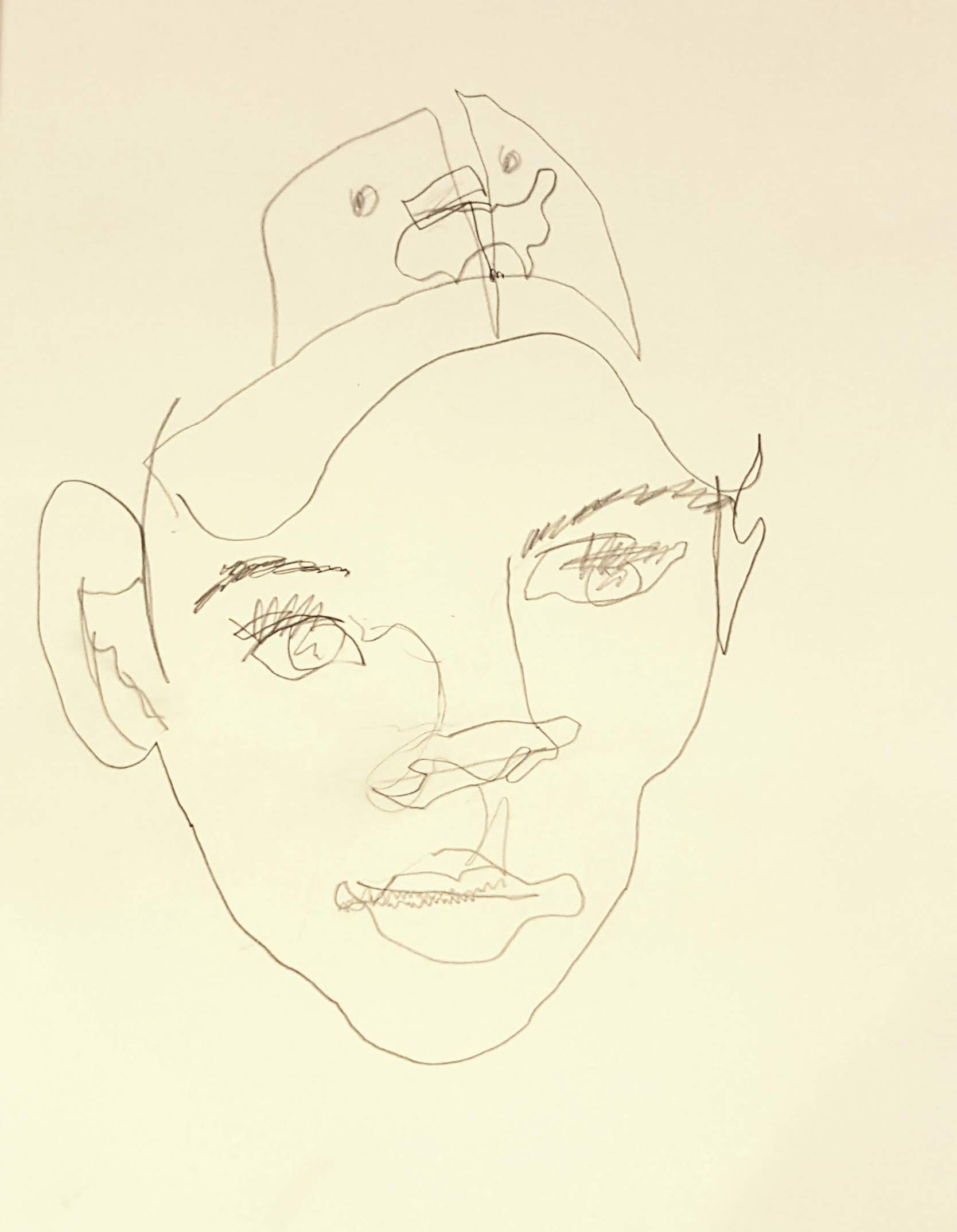 how to draw face contour